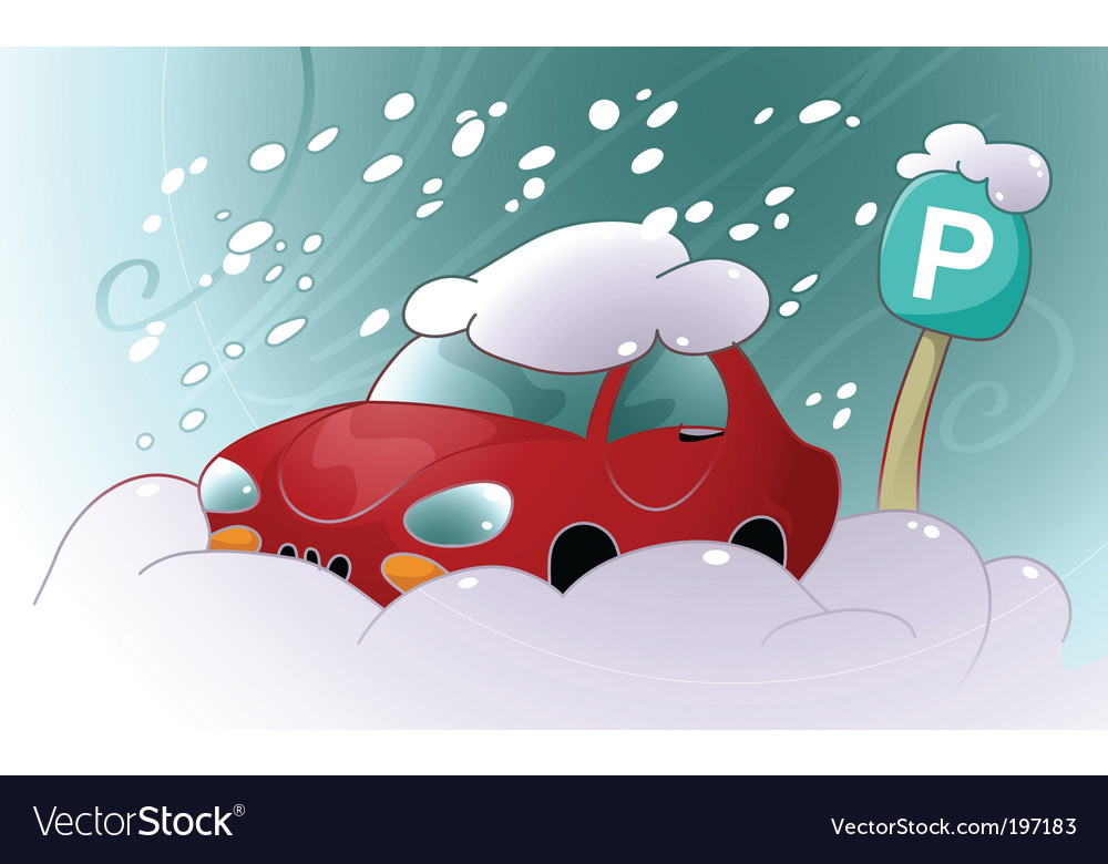 Snow drift Royalty Free Vector Image - VectorStock