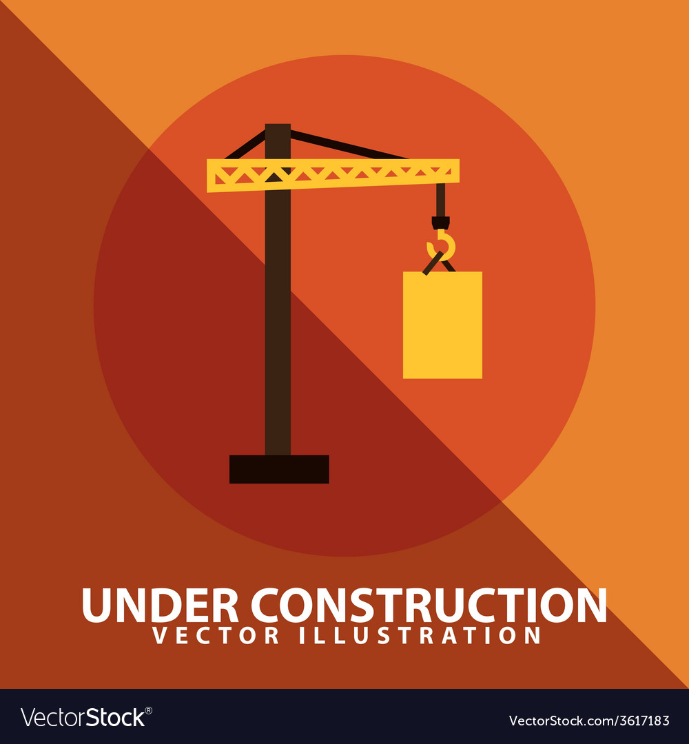 Under construction Royalty Free Vector Image - VectorStock