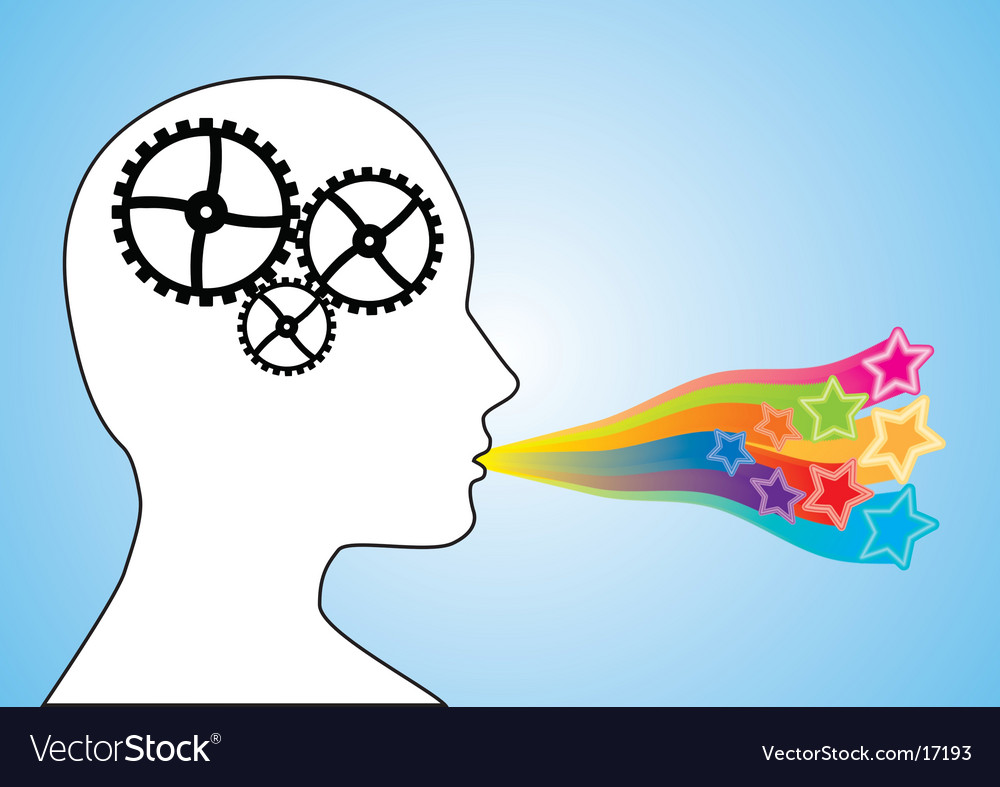 Head design Royalty Free Vector Image - VectorStock