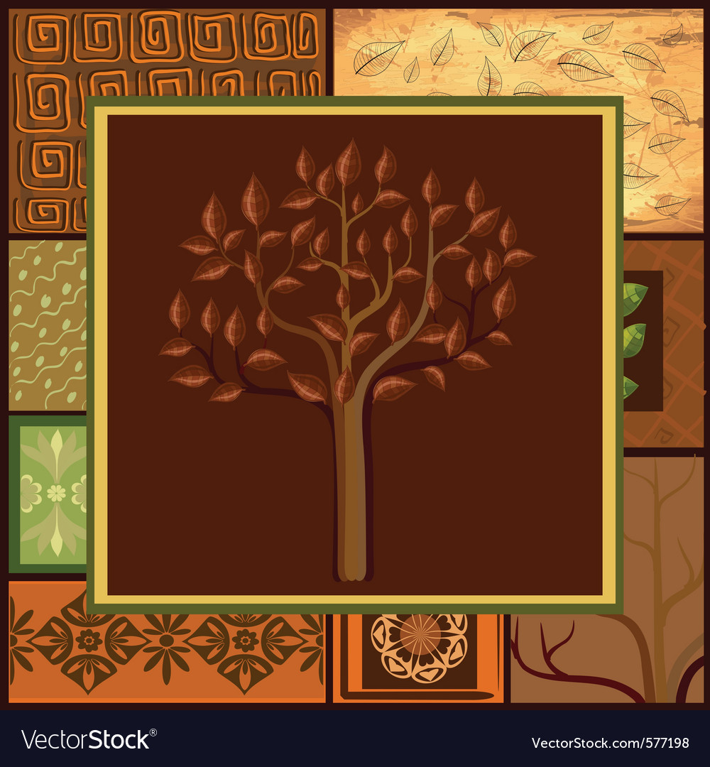 African backgrounds Royalty Free Vector Image - VectorStock