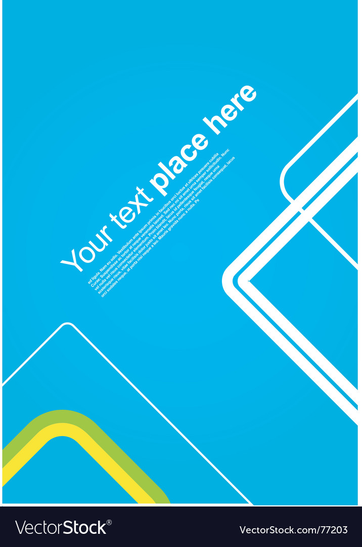 Document template Royalty Free Vector Image - VectorStock