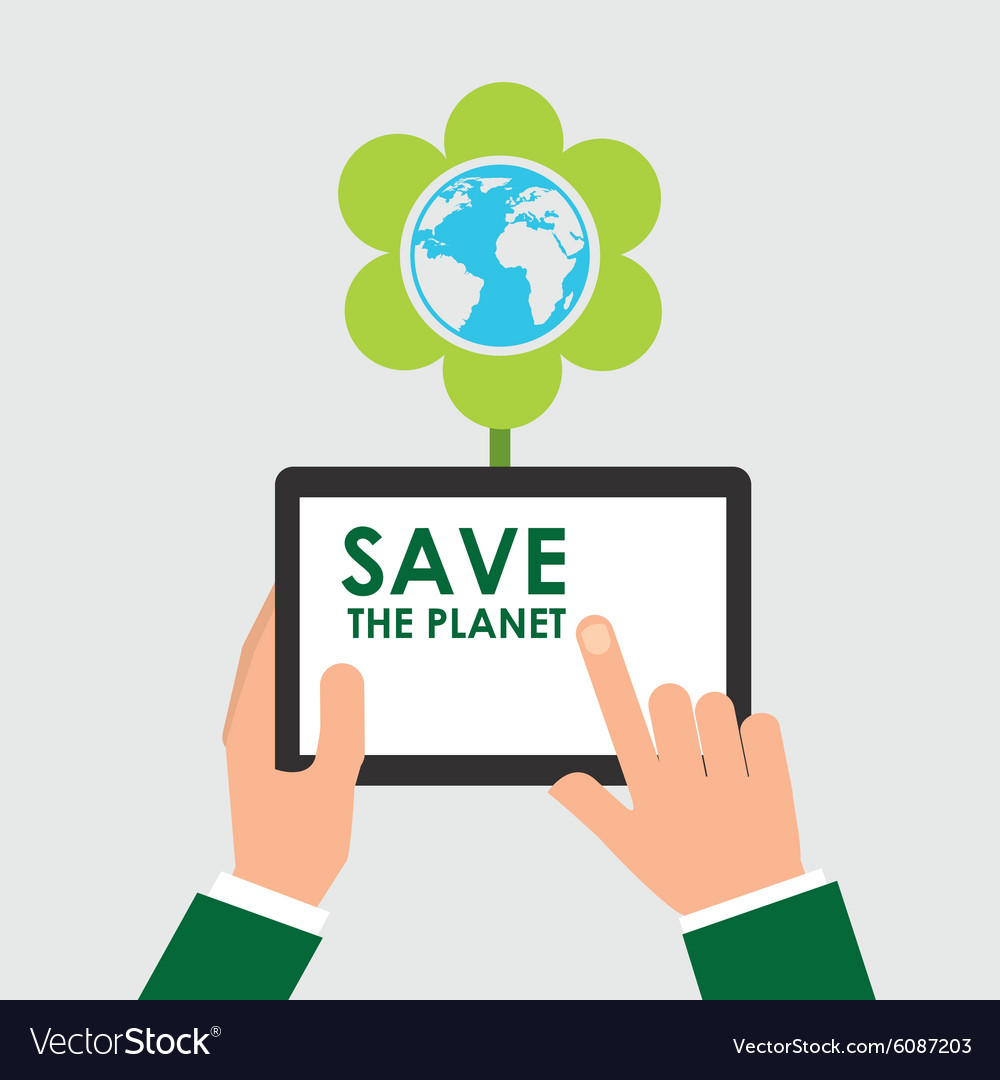 Green technology Royalty Free Vector Image - VectorStock