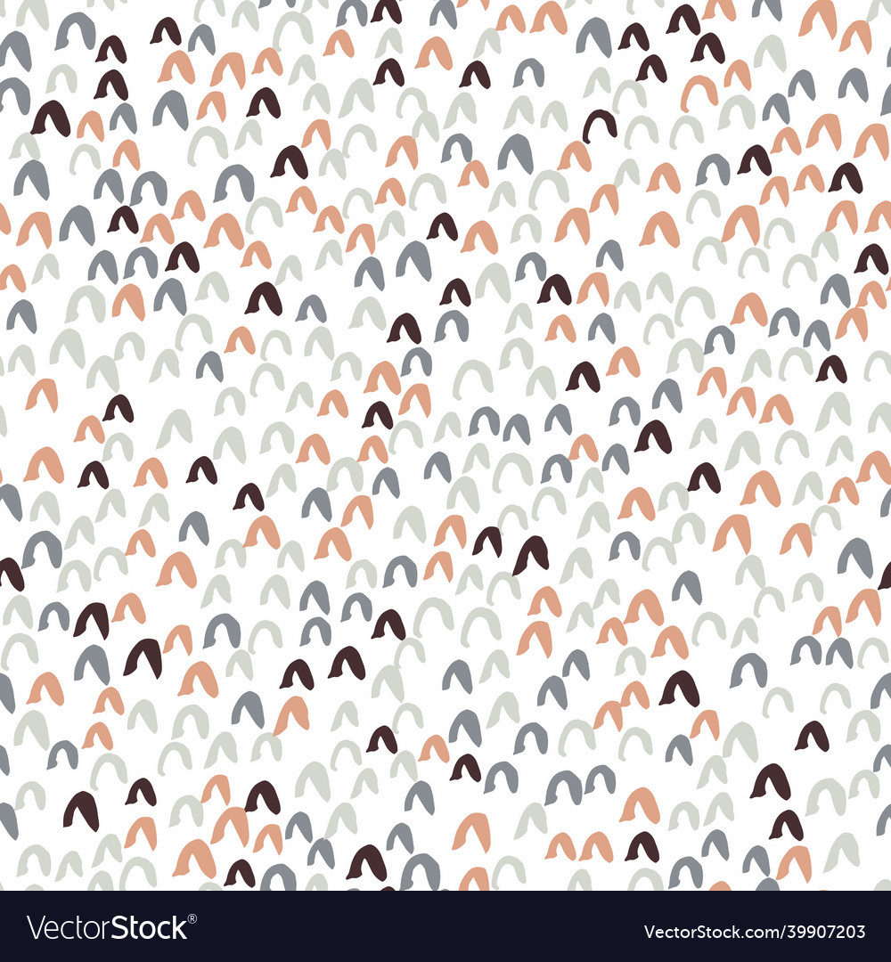 Hand Drawn Seamless Pattern Royalty Free Vector Image