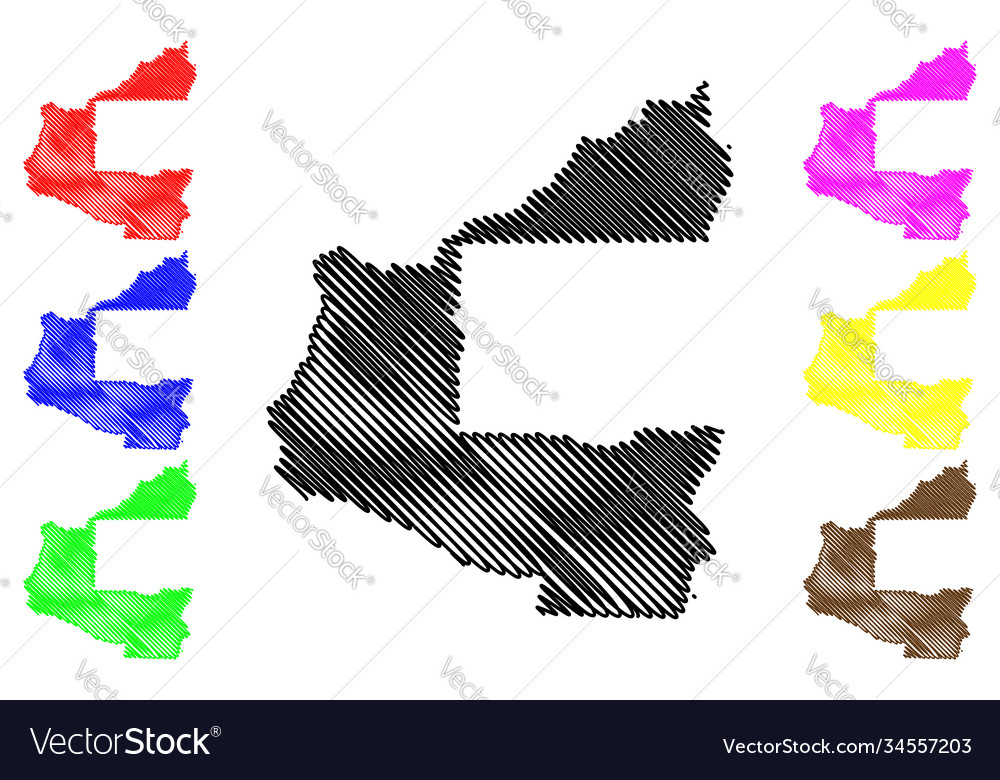 Santa Cruz City Plurinational State Bolivia Vector Image