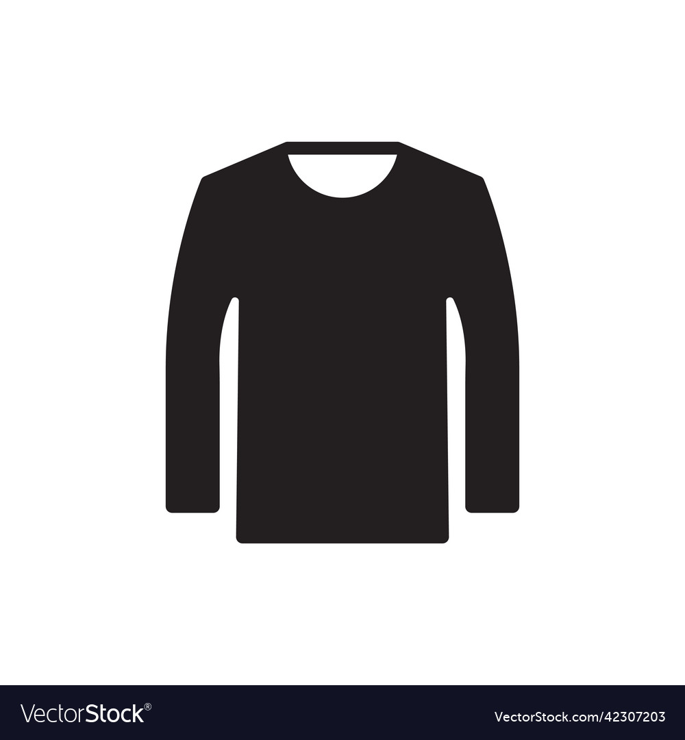 T-shirt icon - apparel Royalty Free Vector Image
