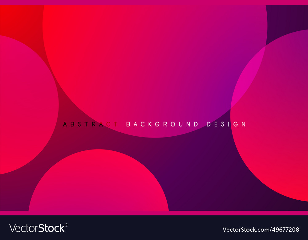 Abstract tech circles background Royalty Free Vector Image