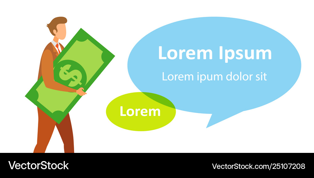 Financial literacy coaching banner template Vector Image