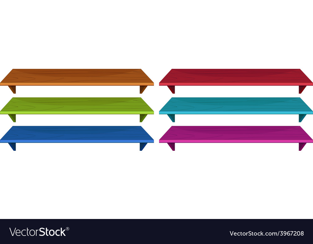 Shelves Royalty Free Vector Image - VectorStock