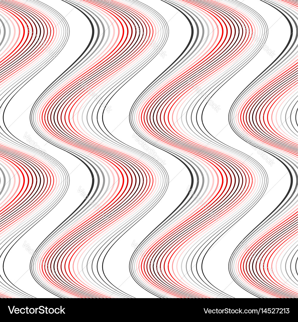 Design seamless colorful waving pattern Royalty Free Vector