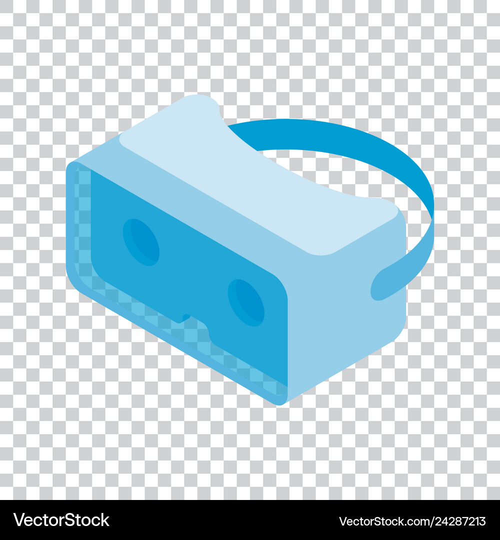 Isometric glasses of virtual reality Royalty Free Vector
