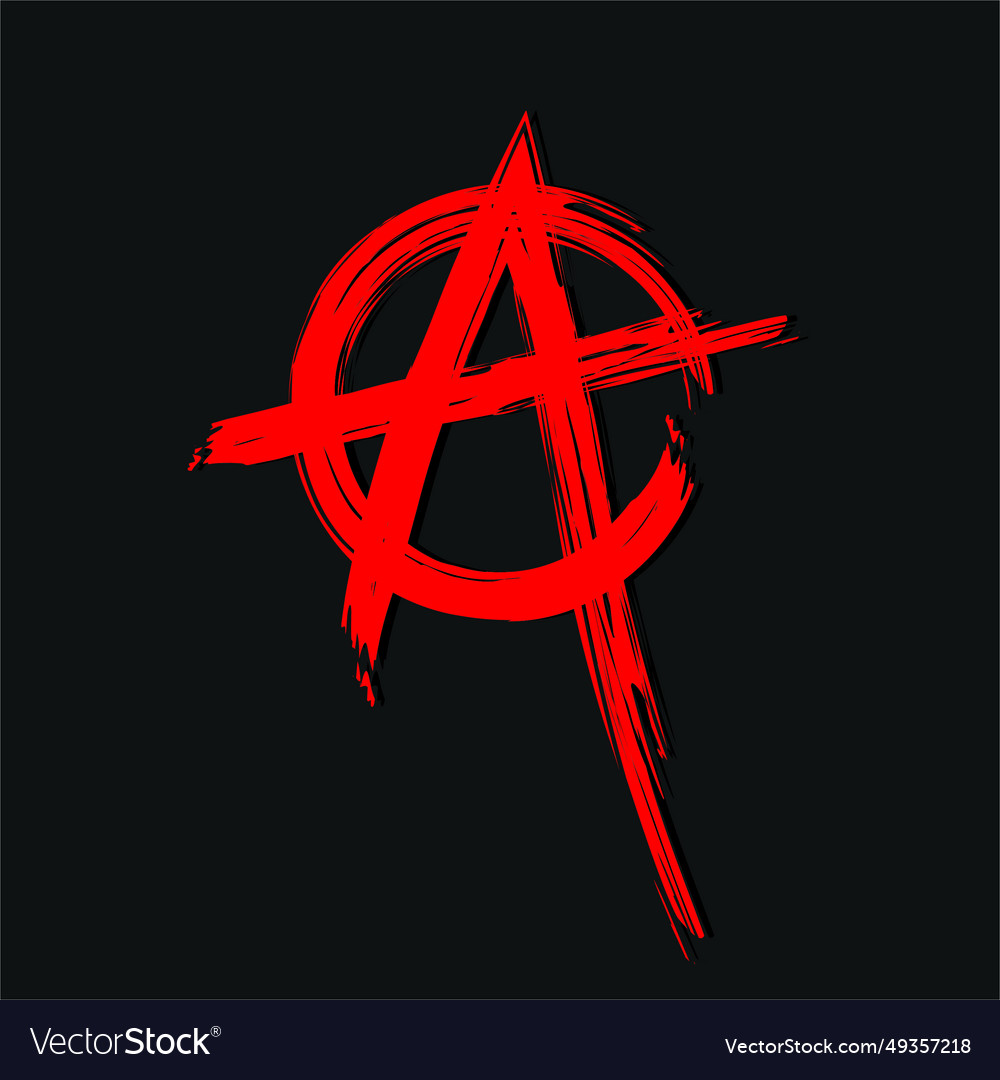 Anarchy Royalty Free Vector Image - VectorStock