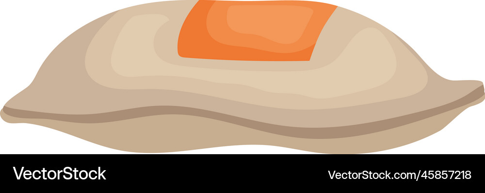 Sack with agricultural product Royalty Free Vector Image