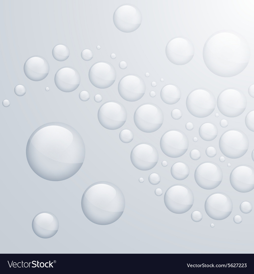Bubbles background Royalty Free Vector Image - VectorStock