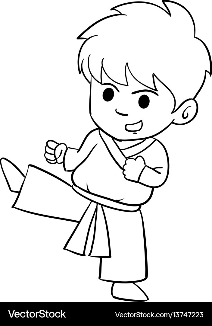 Character of kid style collection Royalty Free Vector Image