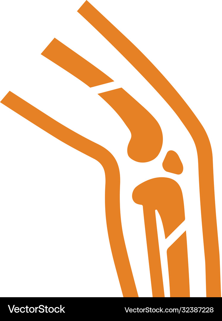 Broken bone icon design injury leg orthopedics Vector Image