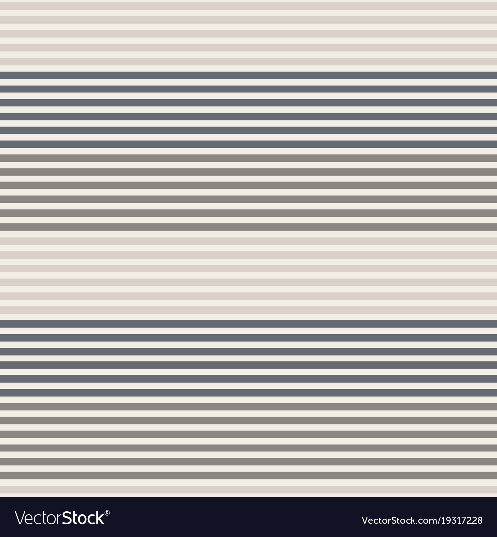 Horizontal changing lines seamless pattern Vector Image