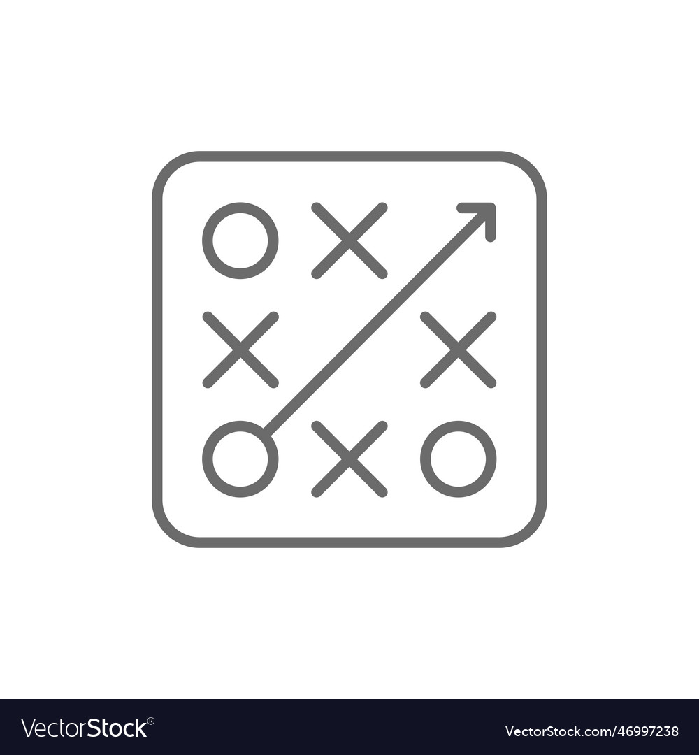 Business strategy data analysis icon with black Vector Image