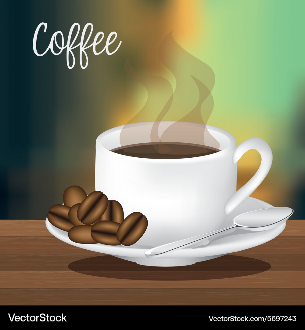 Coffee design Royalty Free Vector Image - VectorStock