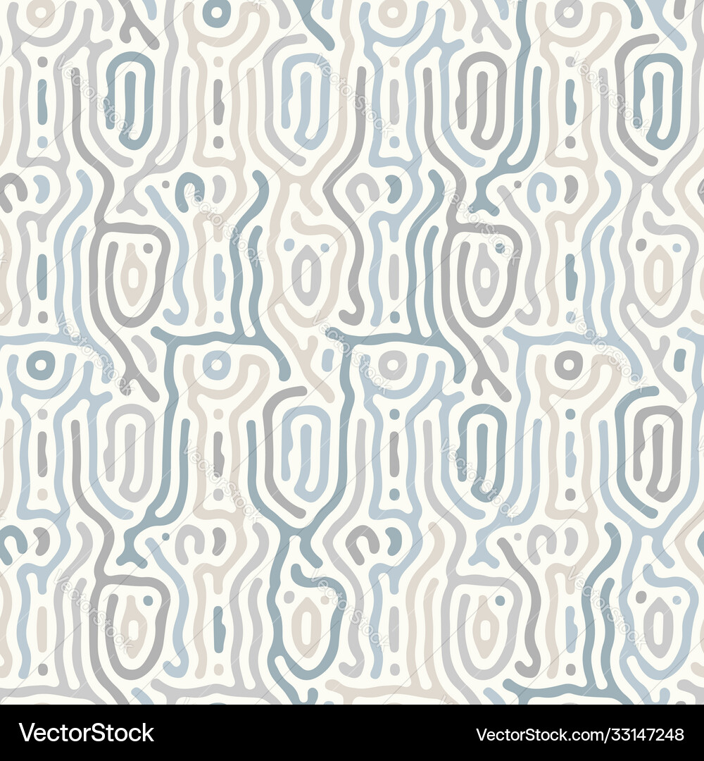 Abstract organic background natural maze Vector Image