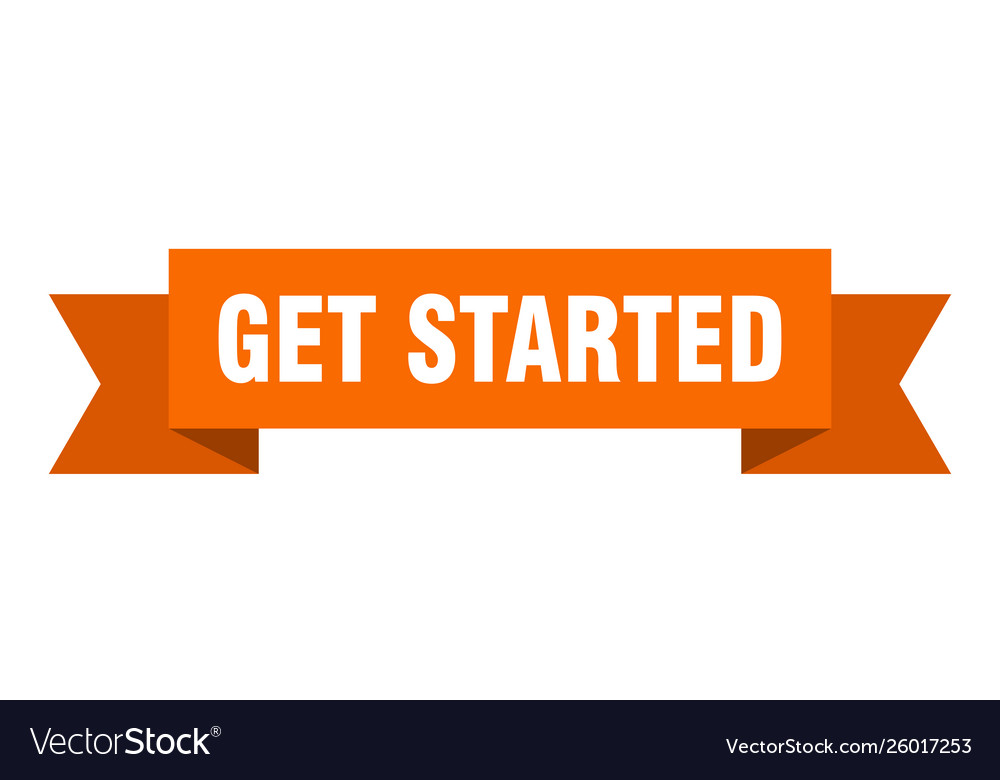 Get started Royalty Free Vector Image - VectorStock