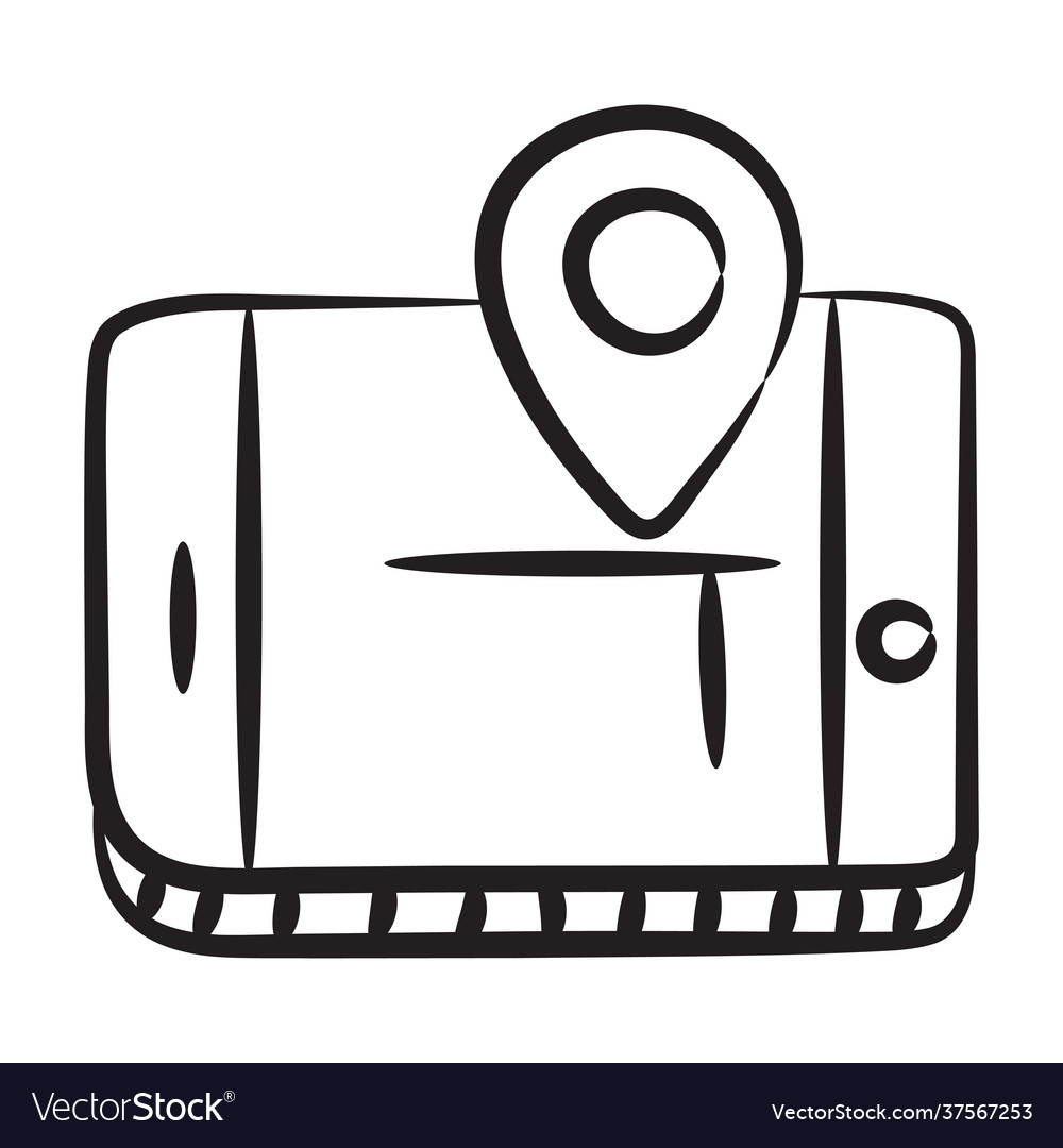 Mobile navigation Royalty Free Vector Image - VectorStock