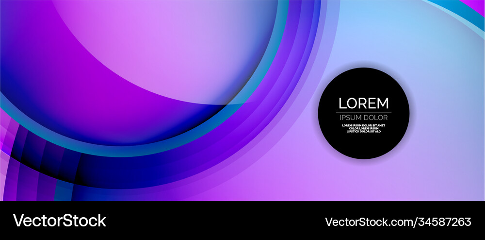 Circles and bubbles abstract background fluid Vector Image