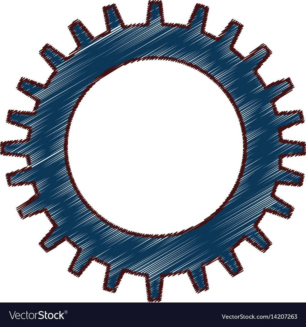 Gear settings setup icon Royalty Free Vector Image Gear settings setup icon Royalty Free Vector Image