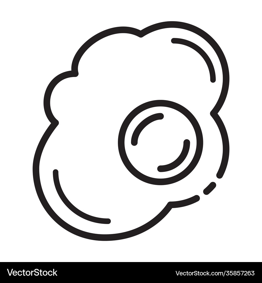 Omelet food icon design sign Royalty Free Vector Image