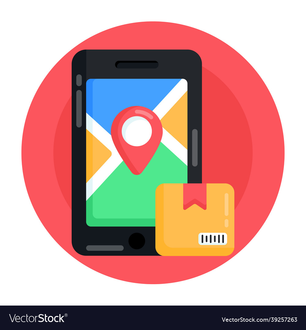 Parcel tracking Royalty Free Vector Image - VectorStock