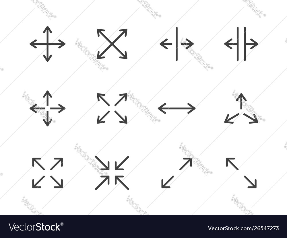 Expanding Arrows