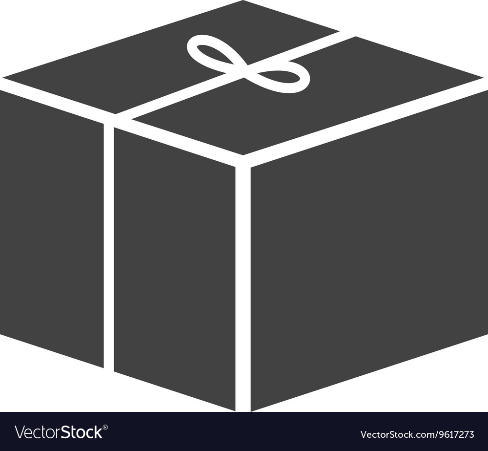 Wrapped package Royalty Free Vector Image - VectorStock