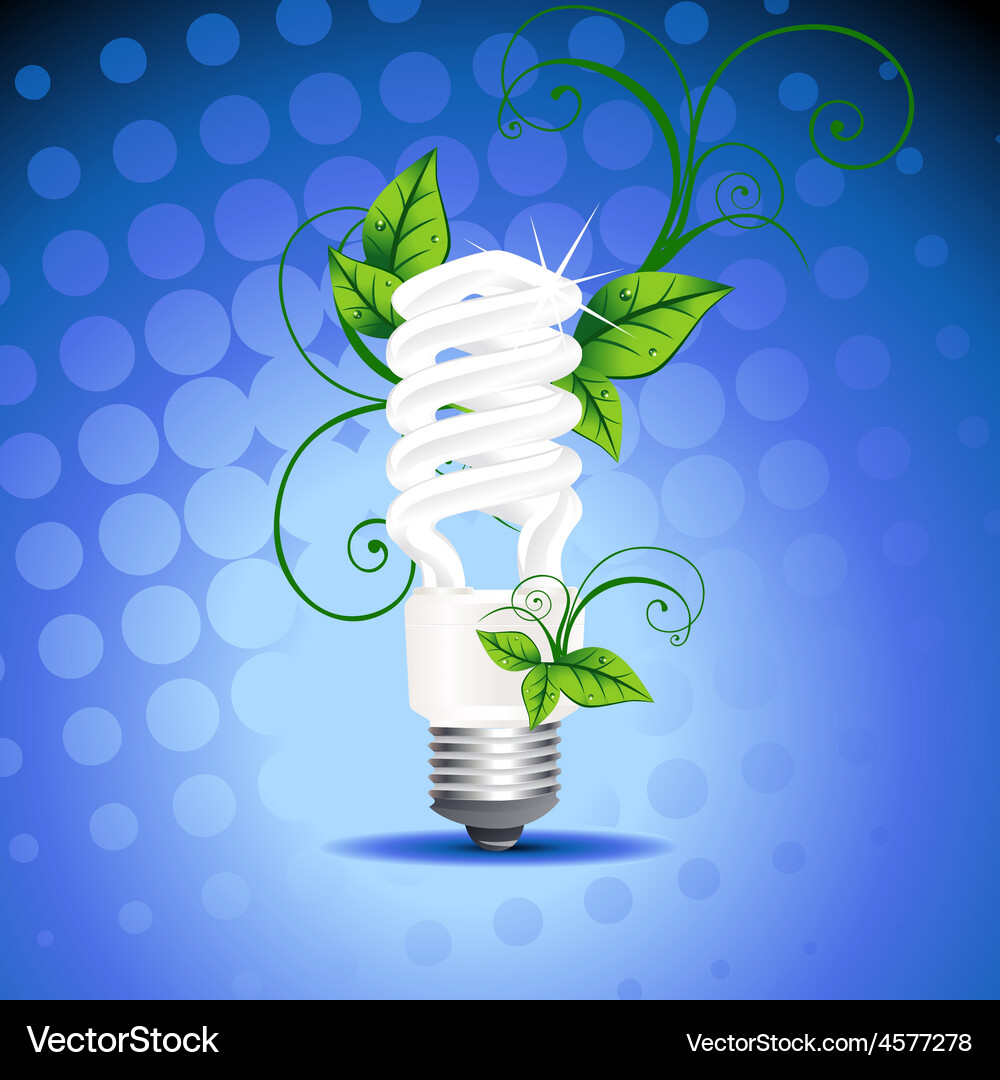 Cfl design Royalty Free Vector Image - VectorStock