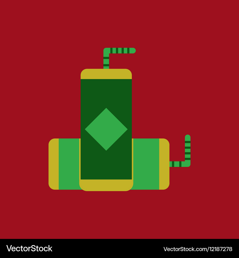 Juice packet with straw Royalty Free Vector Image