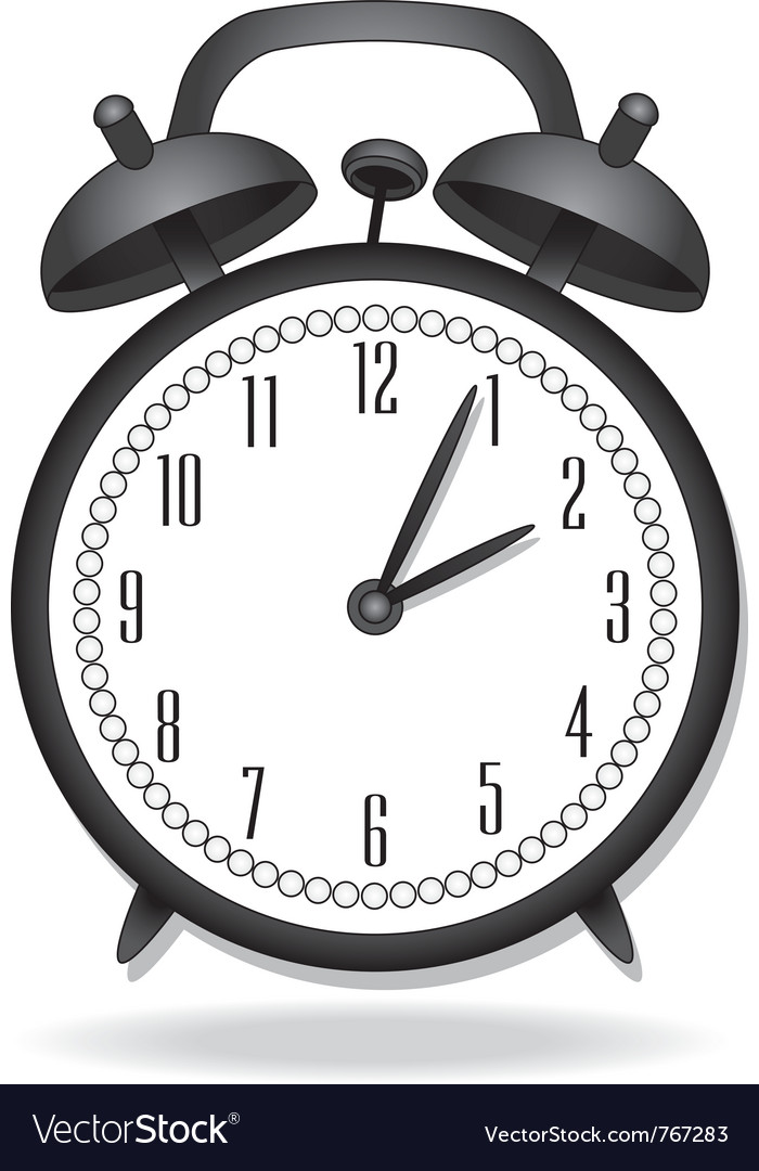 Clock Royalty Free Vector Image - VectorStock