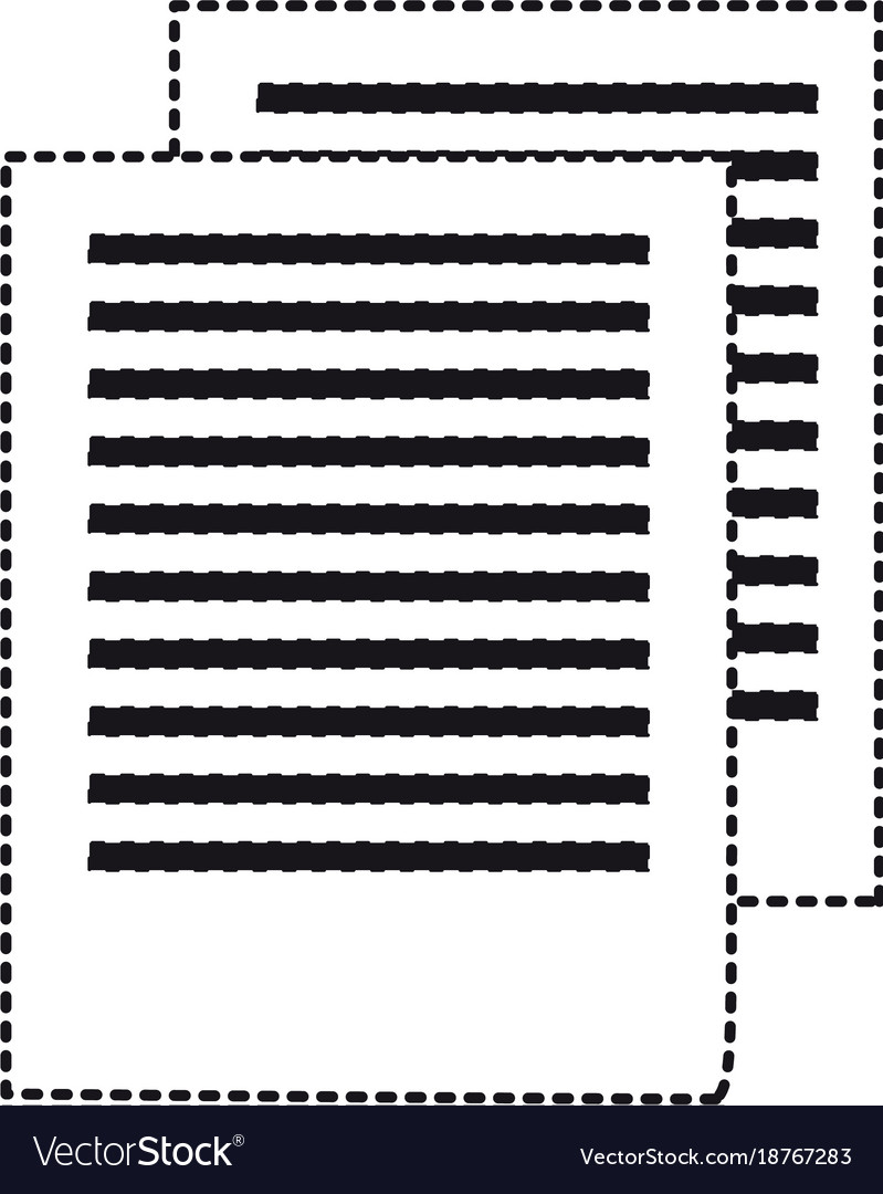 Document pages design concept Royalty Free Vector Image