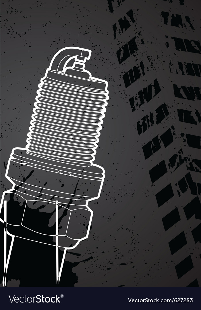 Spark-plug Royalty Free Vector Image - VectorStock