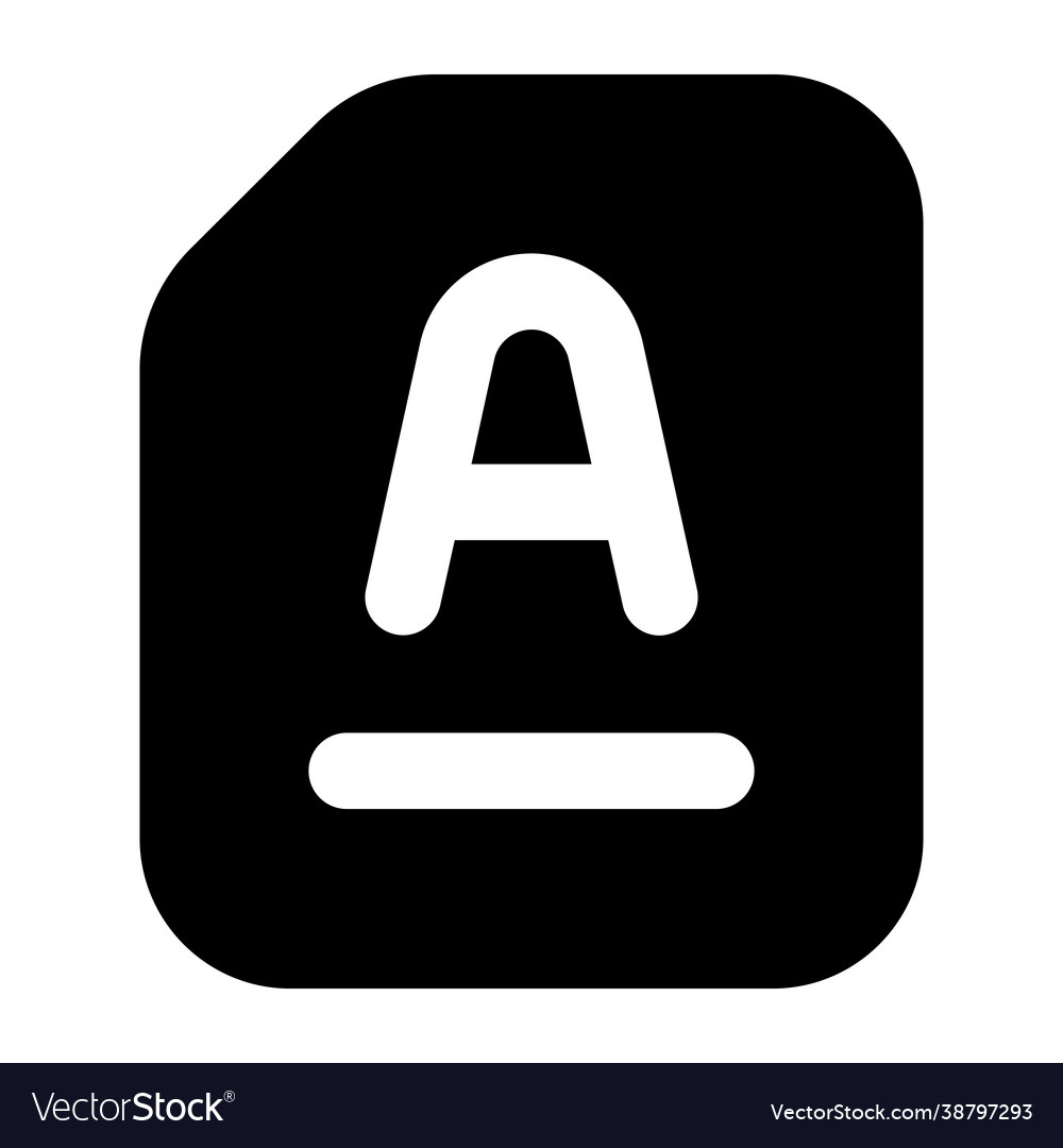 File format Royalty Free Vector Image - VectorStock