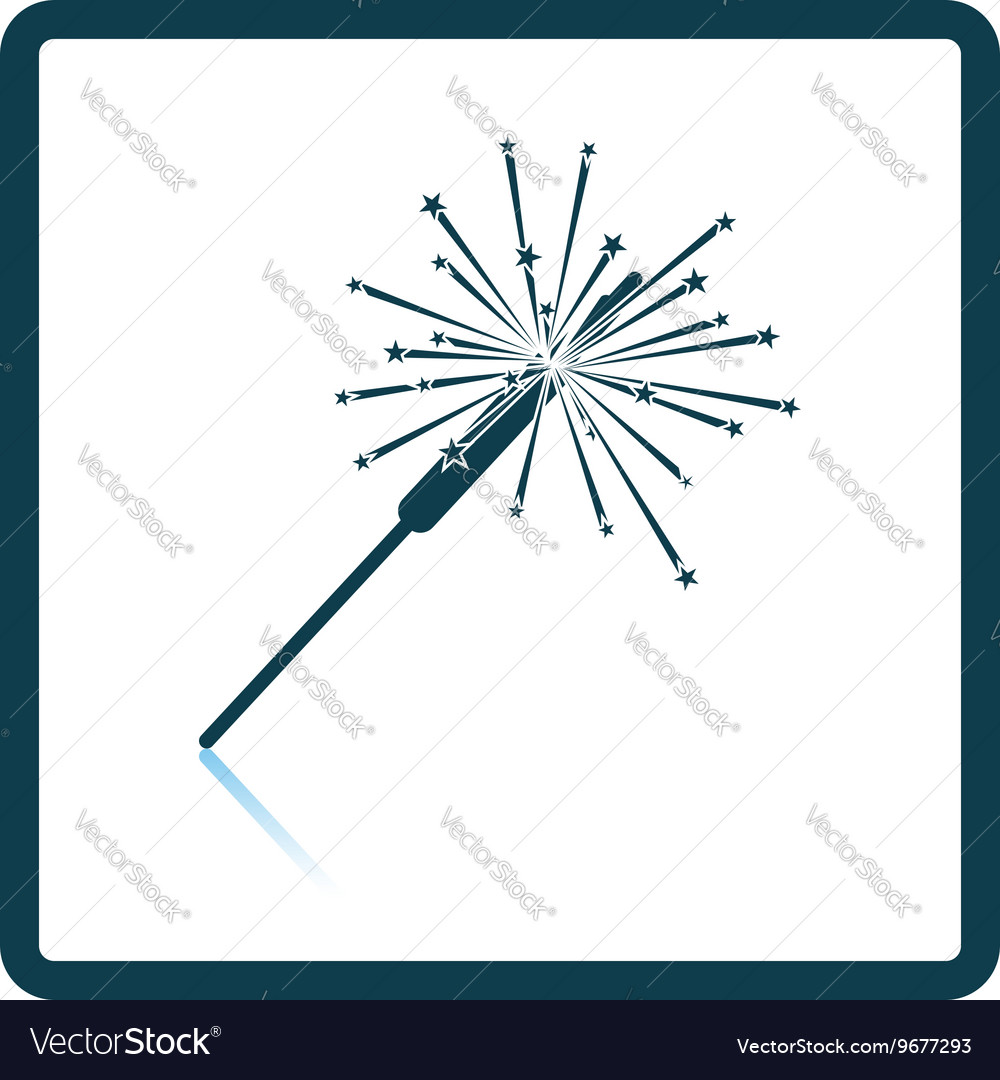 Party sparkler icon Royalty Free Vector Image - VectorStock