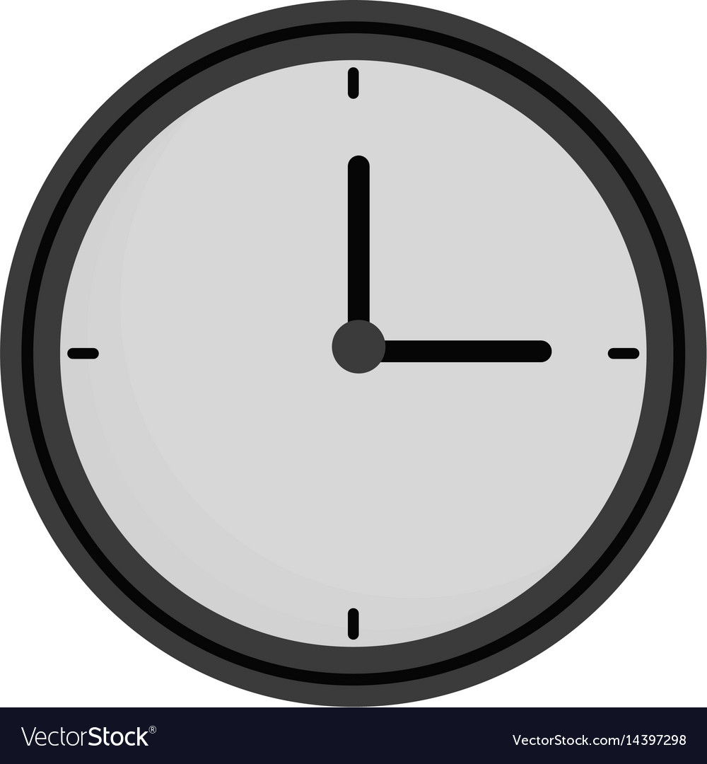 Clock icon image Royalty Free Vector Image - VectorStock