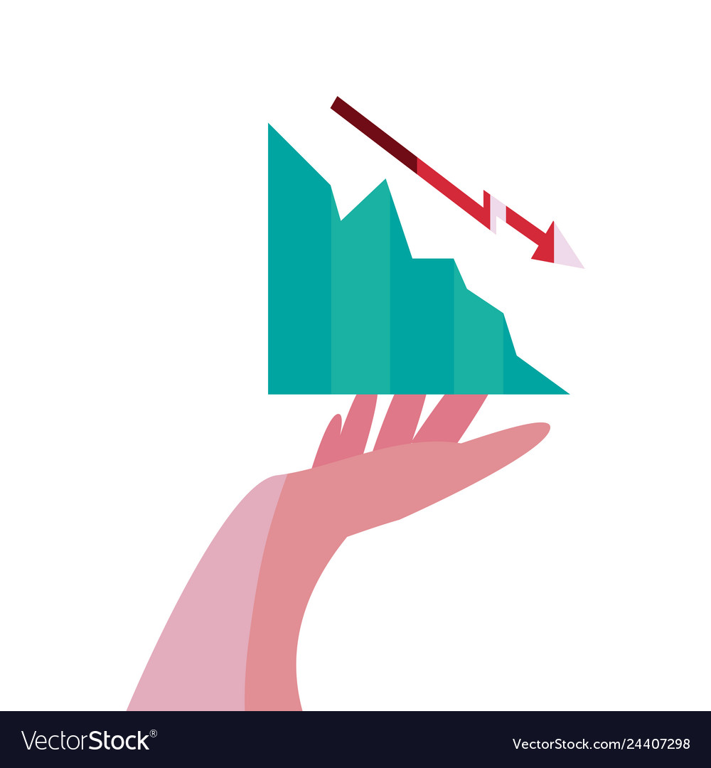 Hand With Diagram Report Royalty Free Vector Image hand-with-diagram-report-royalty-free-vector-image