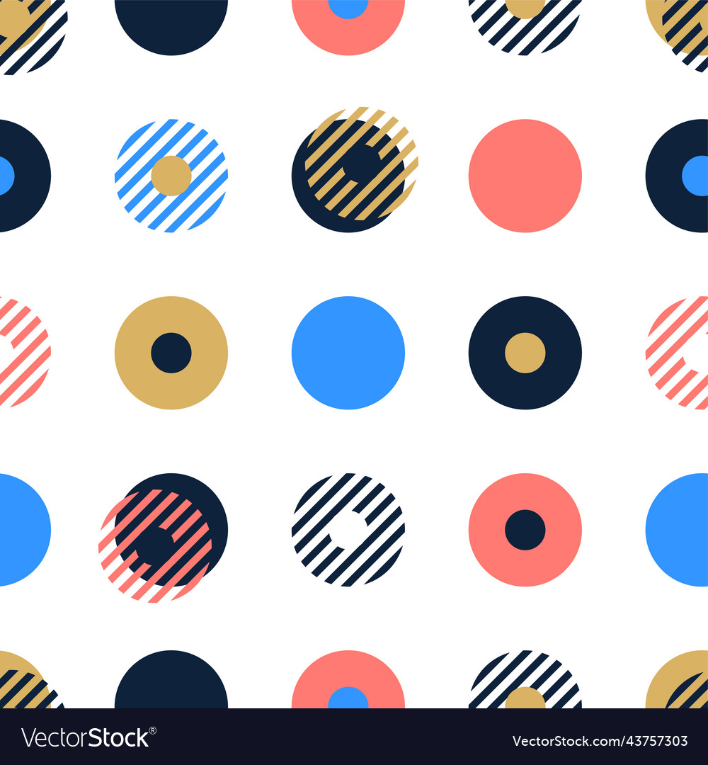 Abstract background seamless pattern made Vector Image