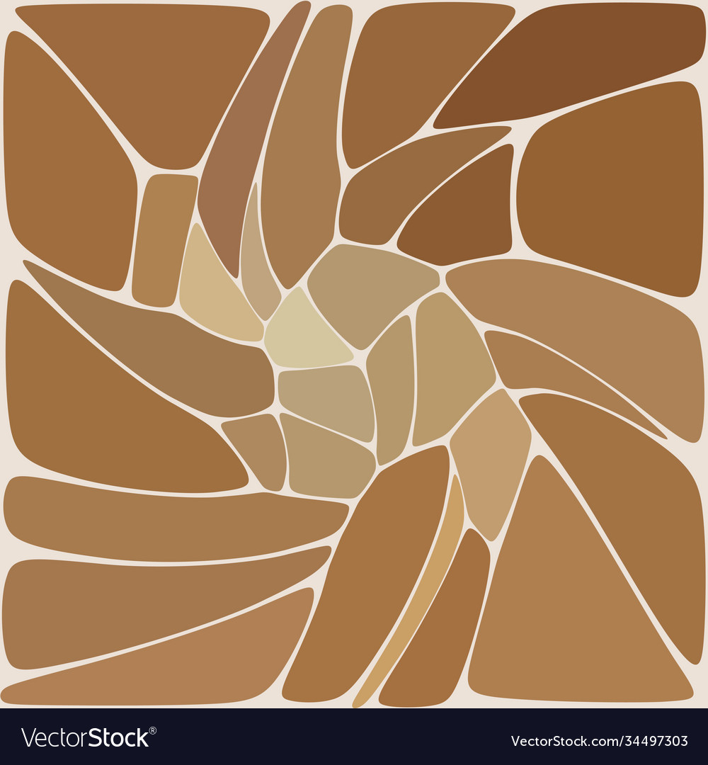 Abstract pattern pebbles isolated from Royalty Free Vector