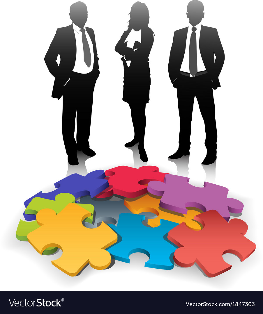 Business people Royalty Free Vector Image - VectorStock