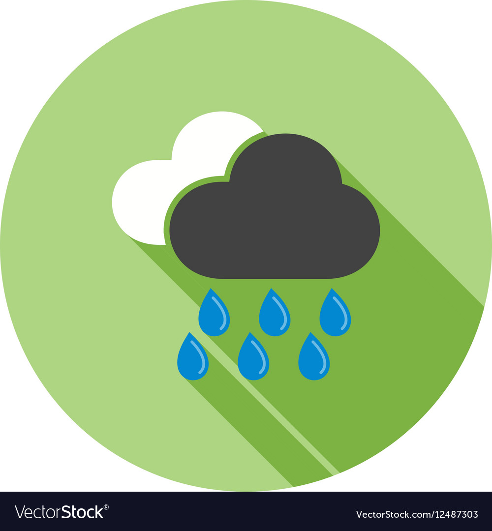 Rain Royalty Free Vector Image - VectorStock