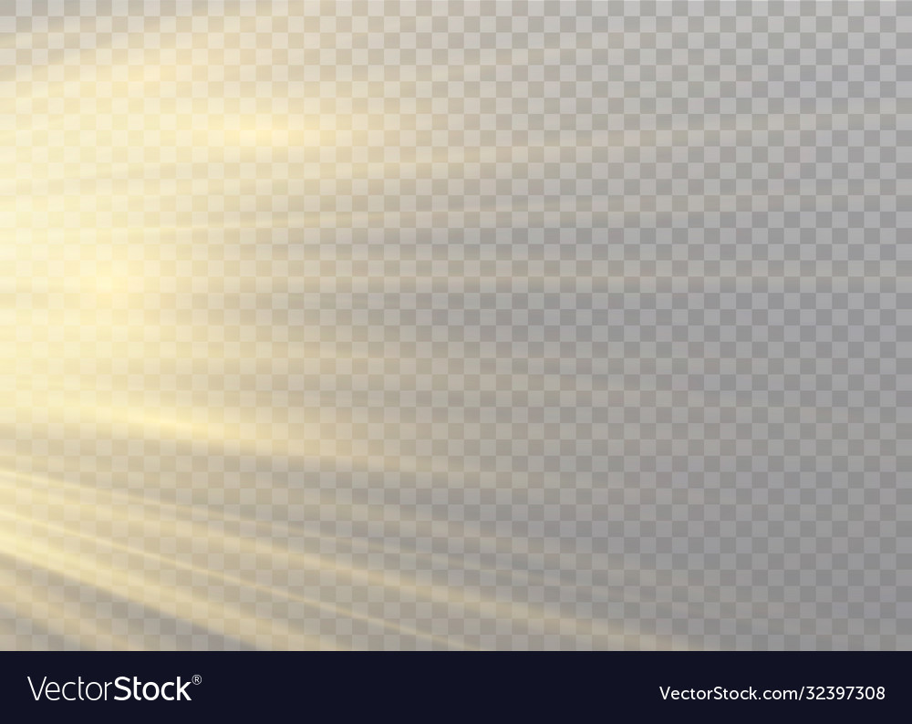 Flash effect sunlight Royalty Free Vector Image