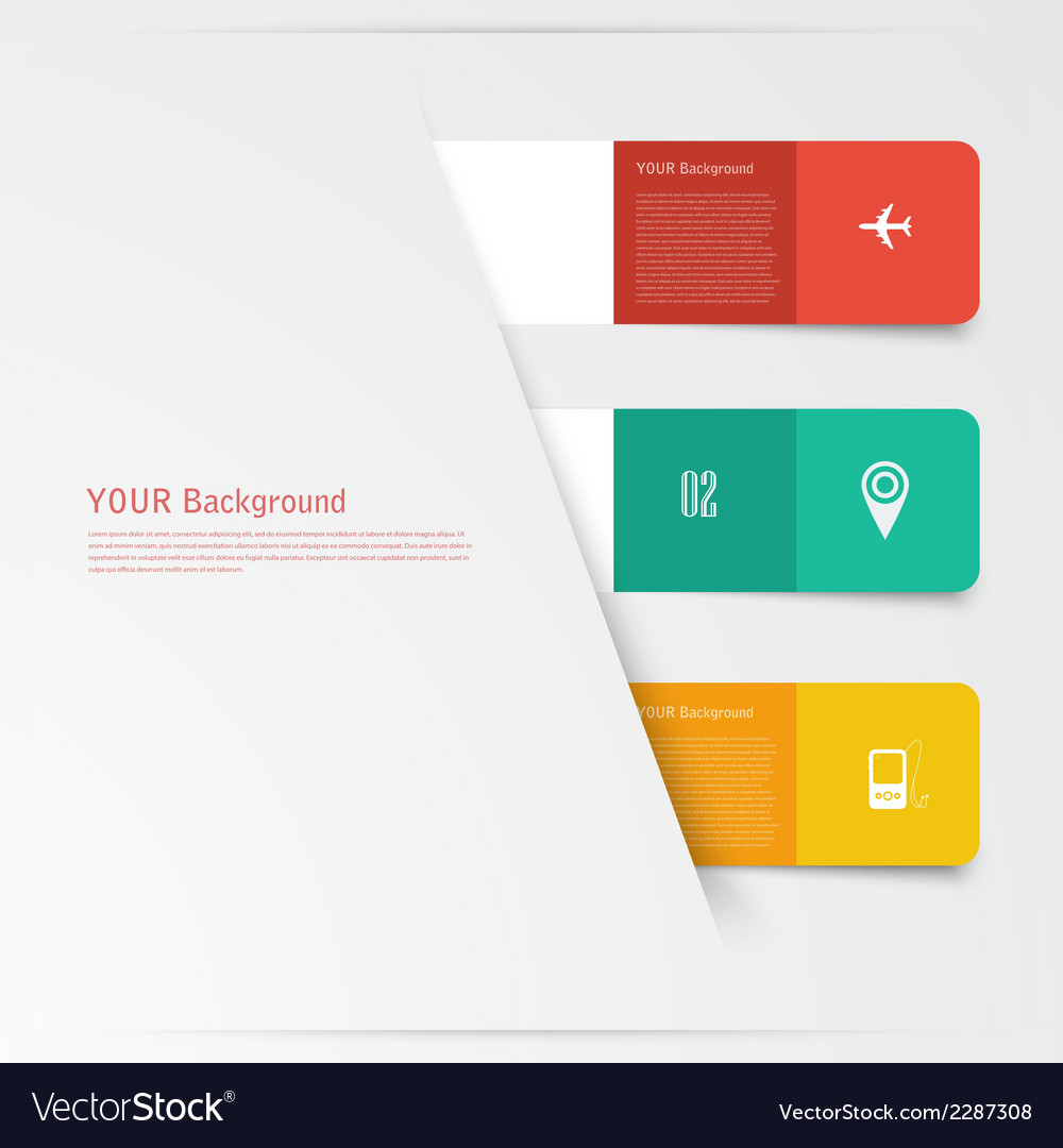 Flat design concept Royalty Free Vector Image - VectorStock