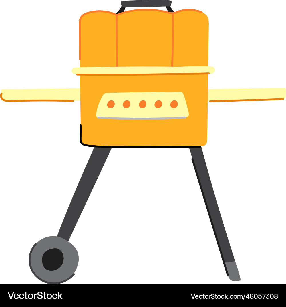 Food grill bbq cartoon Royalty Free Vector Image
