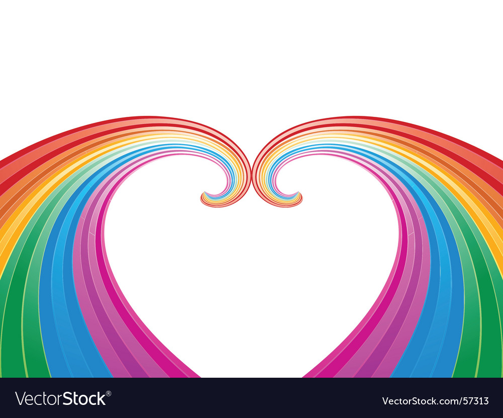 Rainbow abstract pattern Royalty Free Vector Image