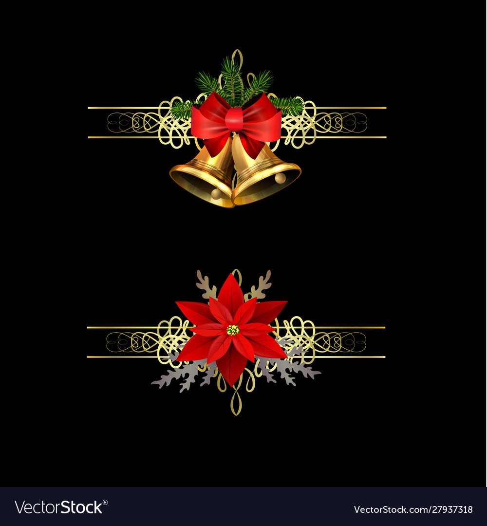 Christmas elements for your designs Royalty Free Vector