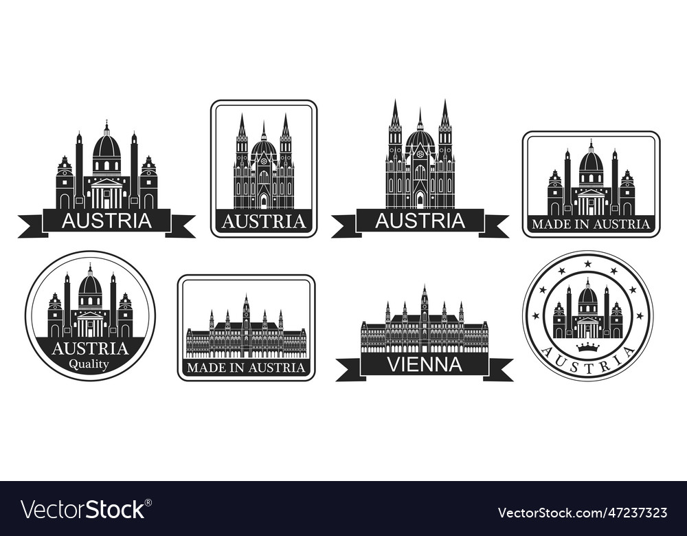 Austria Royalty Free Vector Image - VectorStock